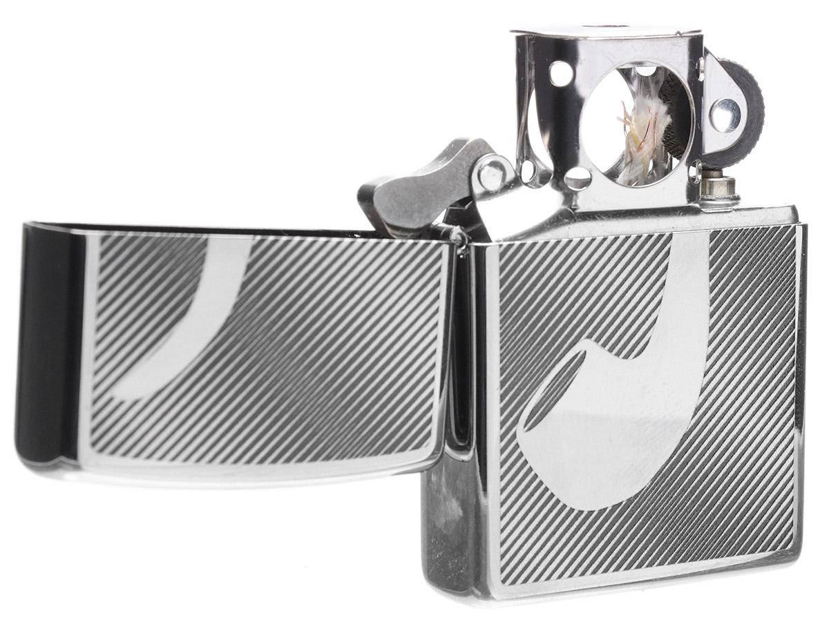 Zippo Pipe and Lines Design Pipe Lighter | Smokingpipes.com
