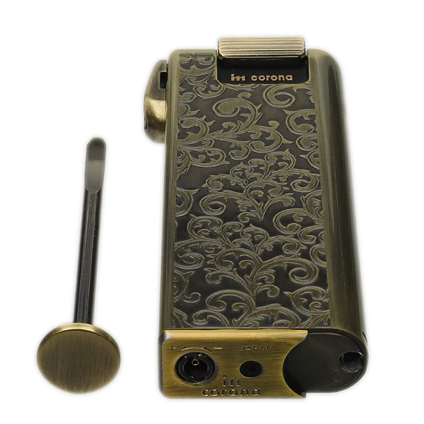 Pipe Master Brass Arabesque Pipe Lighter - IM Corona