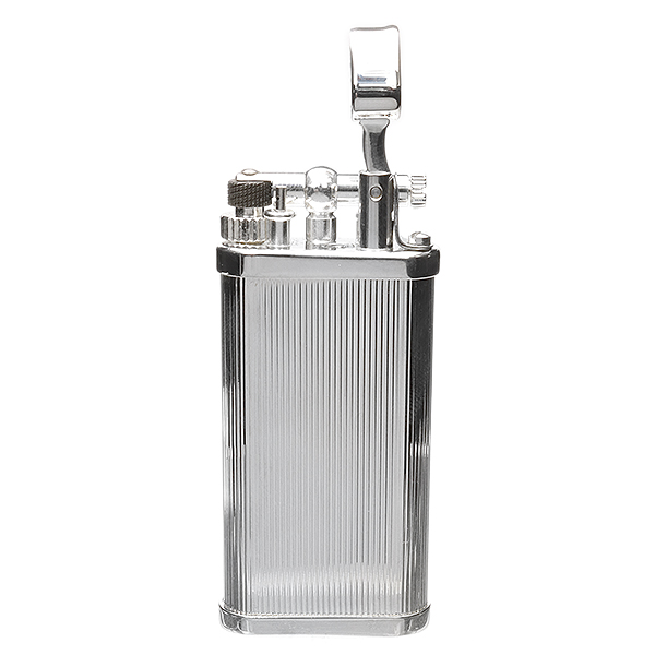 Unique Lines Silver Pipe Lighter - Dunhill |Smokingpipes.com