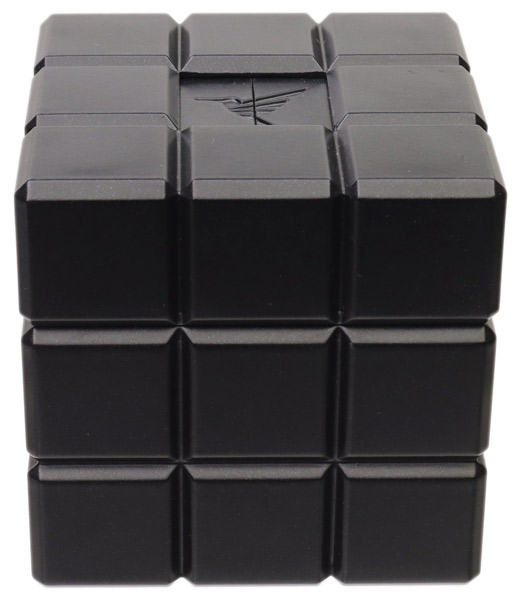 Heritage Cube Lighter Black - Colibri | Smokingpipes.com