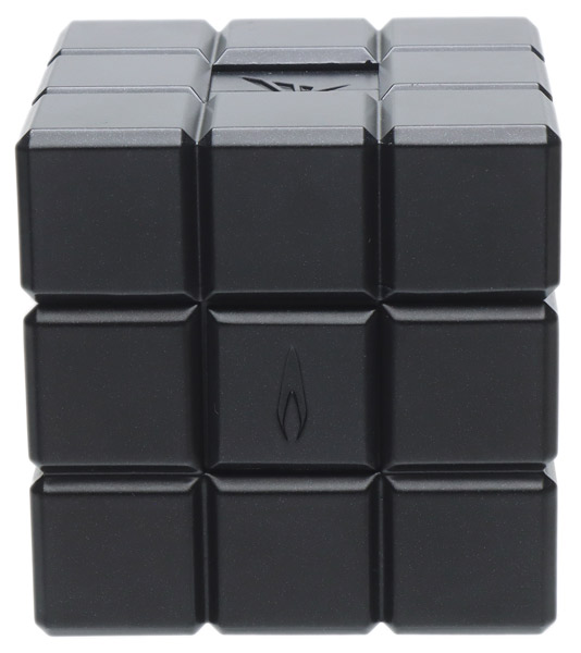 Heritage Cube Lighter Black - Colibri | Smokingpipes.com