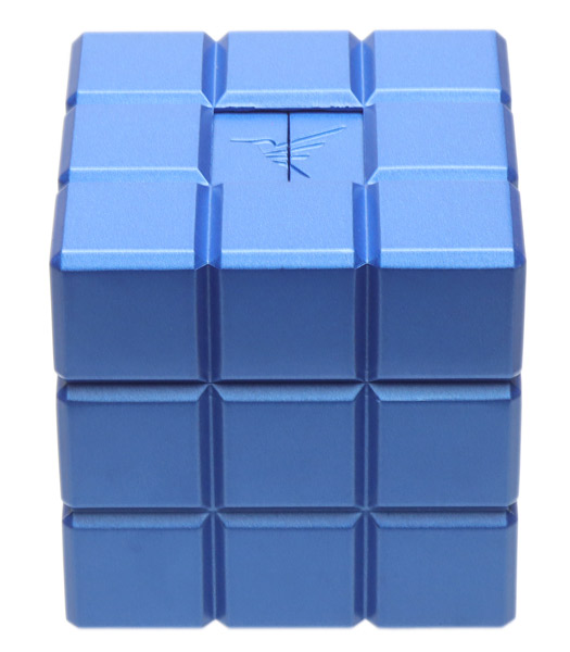 Heritage Cube Lighter Blue - Colibri | Smokingpipes.com