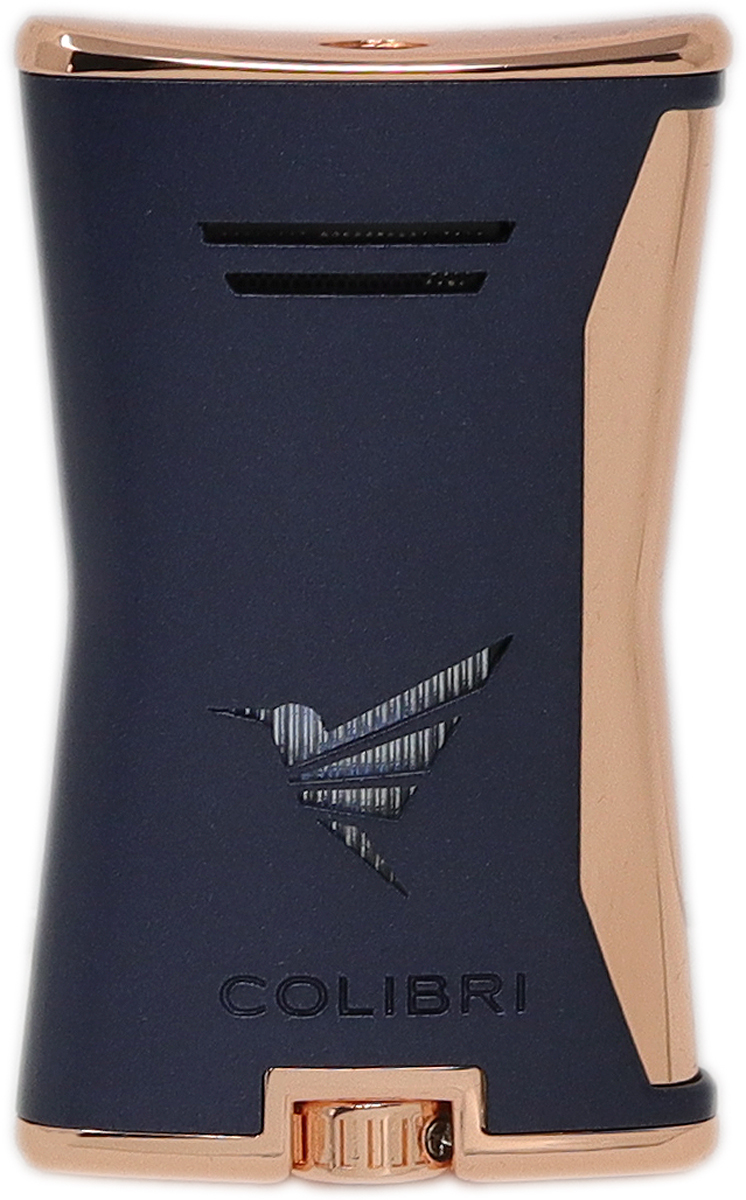 Colibri Cigar Lighter - Slim Navy | Smokingpipes