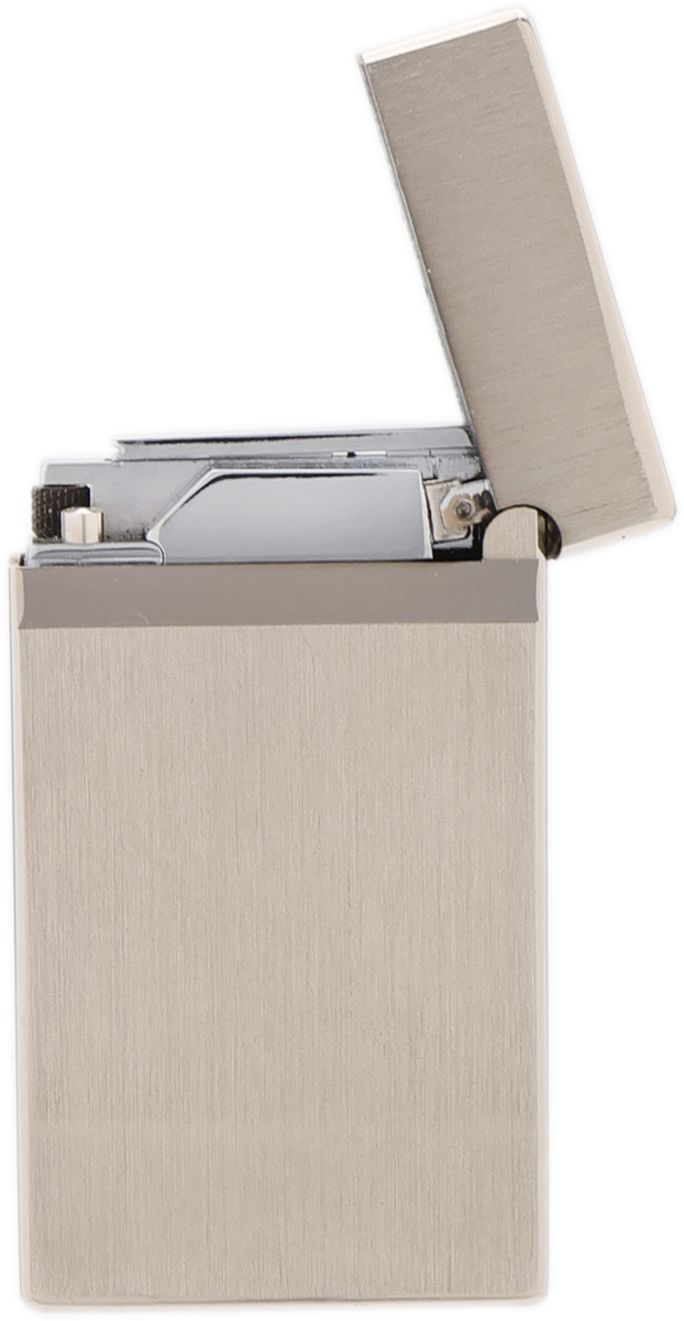 Double Corona Chrome Hairline Cigar Lighter- IM Corona