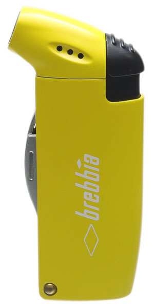 Bowl Flame Pipe Lighter Yellow - Brebbia | Smokingpipes.com