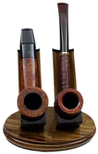 Stands & Pouches Woodmere 2 Pipe Stand Teak | Buy Stands & Pouches Pipe ...