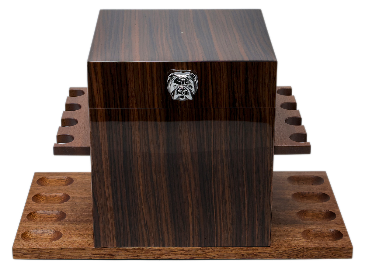 Dunhill Bulldog Pipe Caddy Palisander | Smokingpipes.com