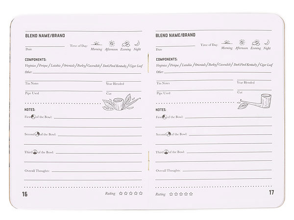 Cornell & Diehl Tasting Journal (3-Pack) | Smokingpipes.com