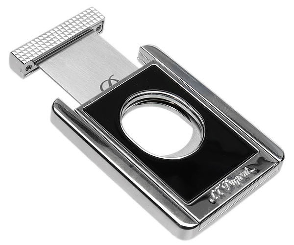 Cigar Cutter Stand Black & Chrome - S.T. Dupont
