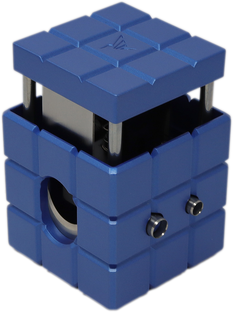Colibri Cigar Cutter - Heritage Cube Blue