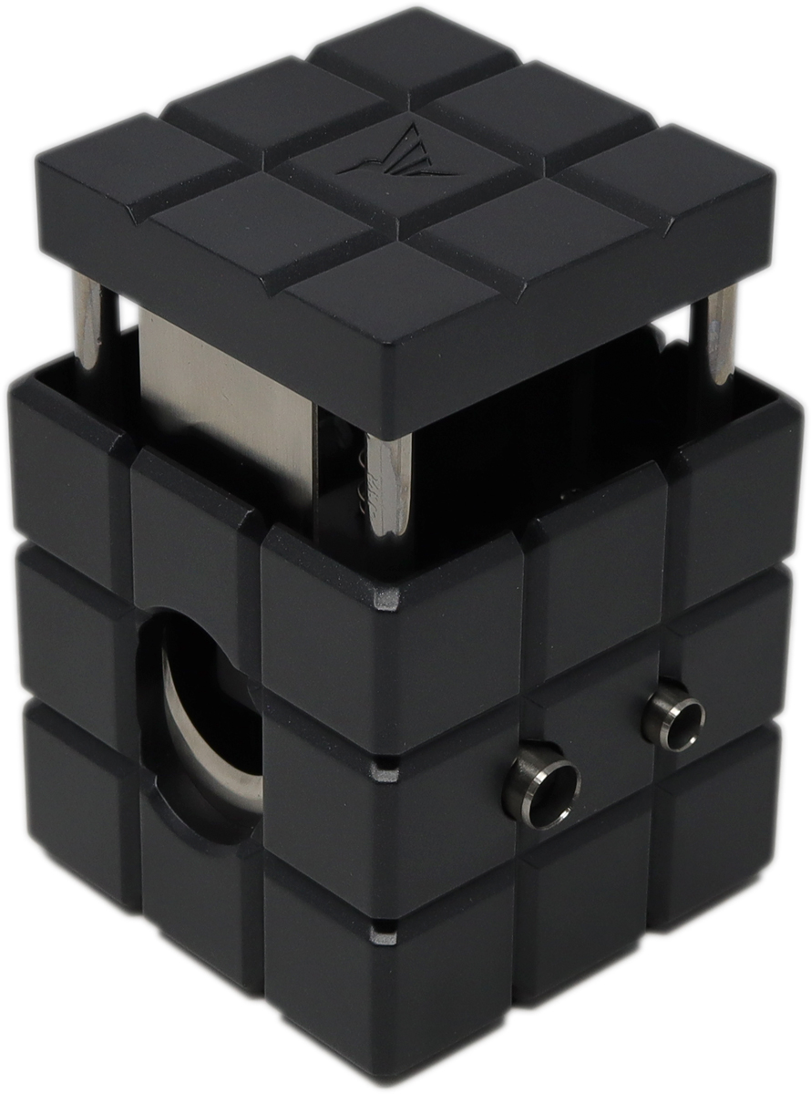 Colibri Cigar Cutter - Heritage Cube Black