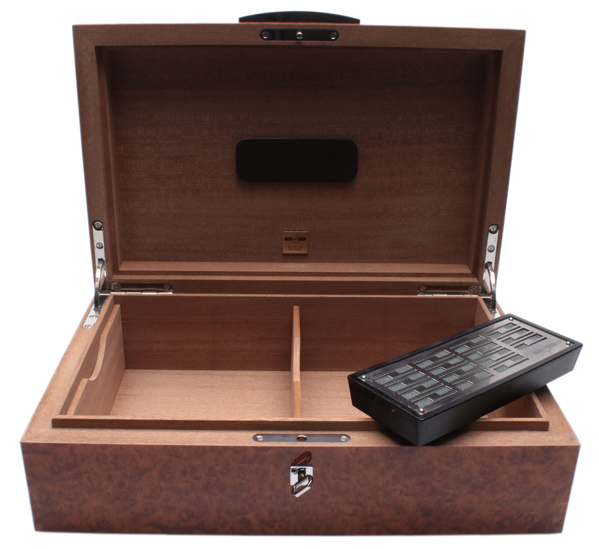 Large Humidor Amboyna Burl - Dunhill | Smokingpipes.com