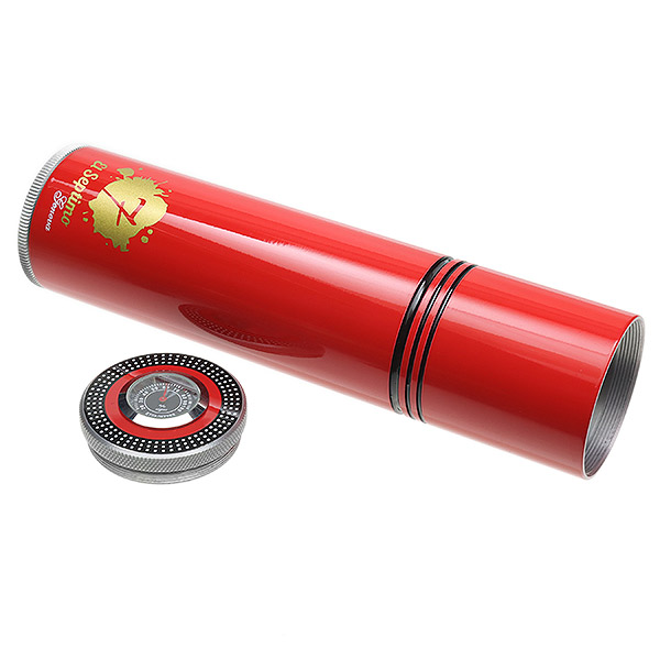 Small Travel Humidor Ruby Red - El Septimo Cigars
