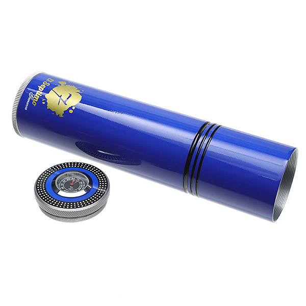 Small Travel Humidor Sapphire Blue - El Septimo Cigars