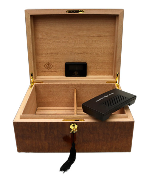 Limited Edition Carmel Humidor - Diamond Crown Humidors