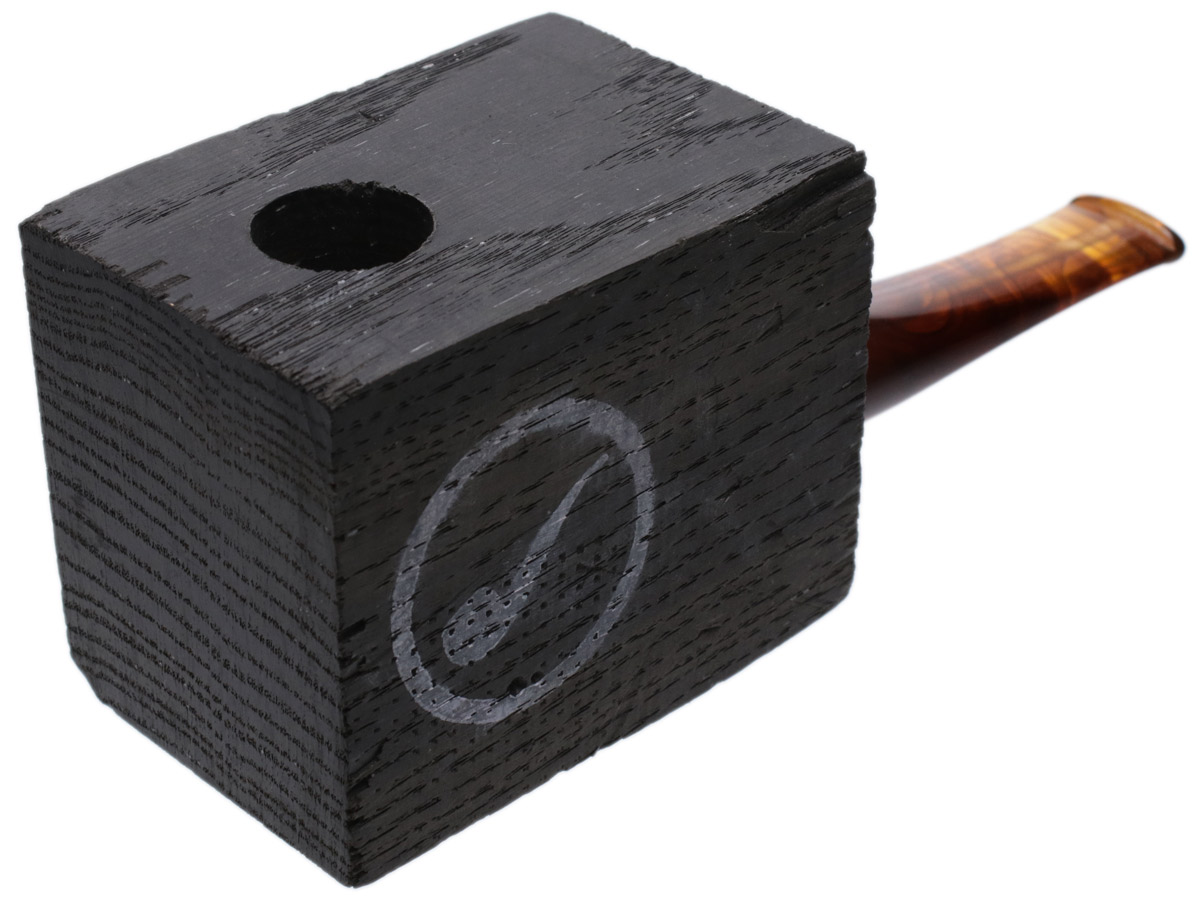 Morta Pipe Kit Amber Acrylic Stem-Straight | Smokingpipes.com