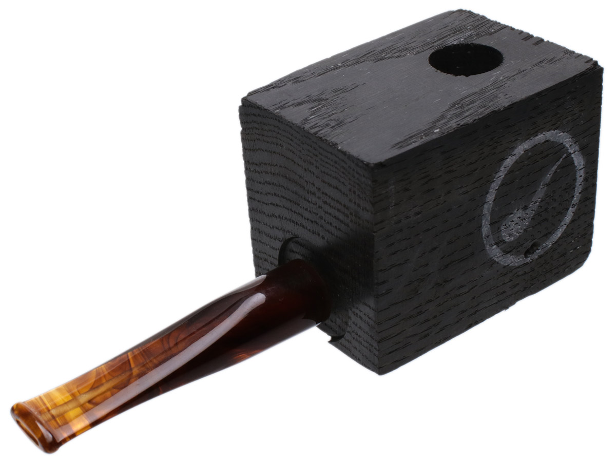 Morta Pipe Kit Amber Acrylic Stem-Straight | Smokingpipes.com