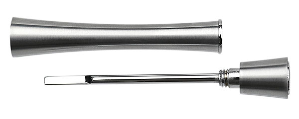 Rattray's Bone Chrome Satin Tamper | Smokingpipes.com