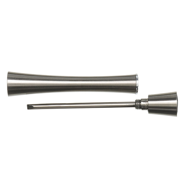Bone Gunmetal Tamper - Rattray's | Smokingpipes.com