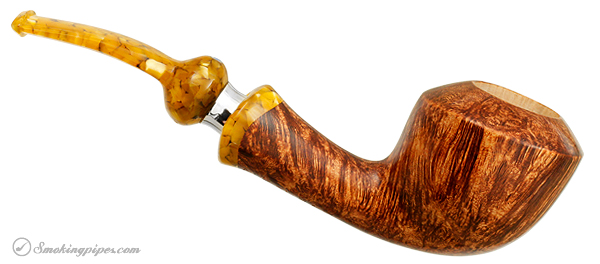 Ardor: Mercurio Fantasy Smooth Rhodesian with Silver Tobacco Pipe