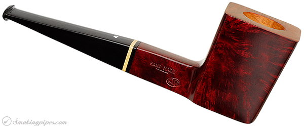 New Pipes » Caminetto » Smooth Red Paneled Poker (05) (AR)