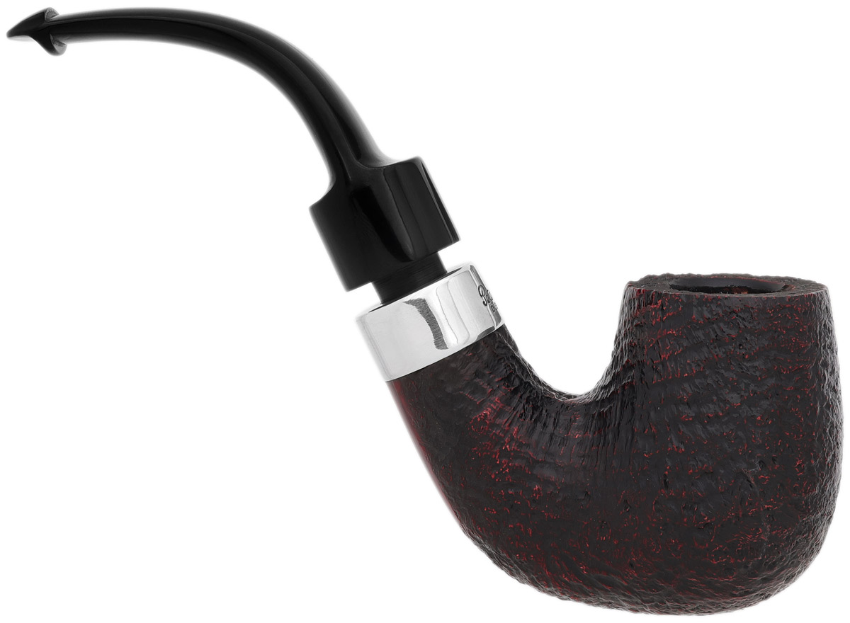 Peterson House Pipe Sandblasted Bent P-Lip