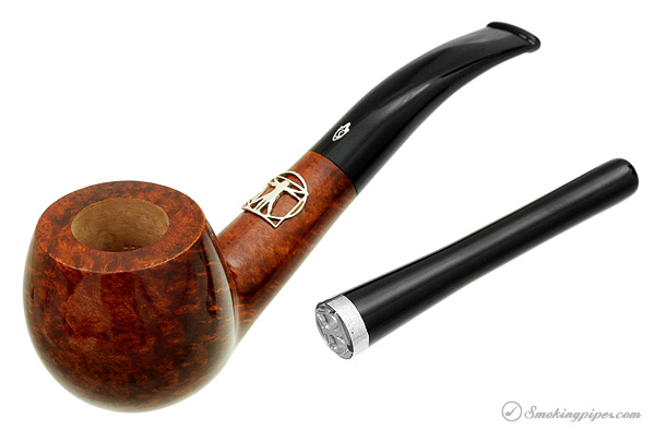 Savinelli Leonardo da Vinci Vitruvio Smooth Brown (6mm)
