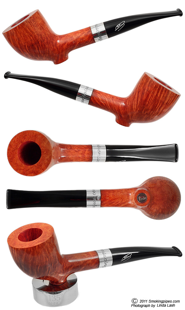 Savinelli 135th Anniversary Natural Cutty with Pipe Stand (6mm)