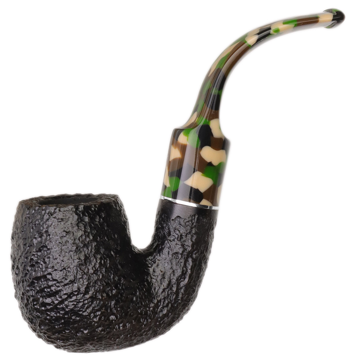 Savinelli Camouflage Rusticated Black (614) (6mm)