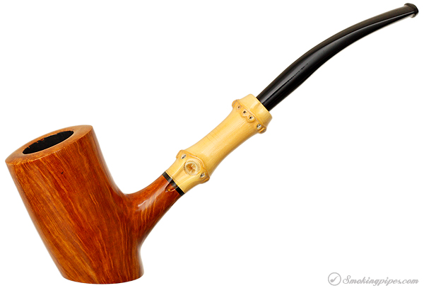 New Pipes » Tsuge » Tokyo Smooth Cherrywood with Bamboo (552)
