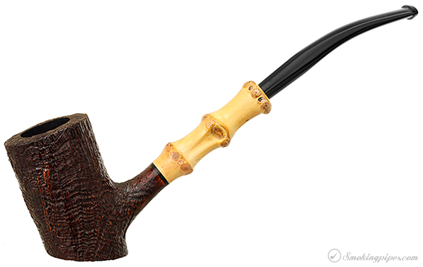 New Pipes » Tsuge » Tokyo Sandblasted Cherrywood with Bamboo (552)