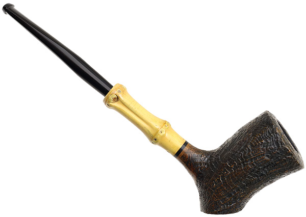 New Pipes » Tsuge » Tokyo Sandblasted Cherrywood with Bamboo (553)