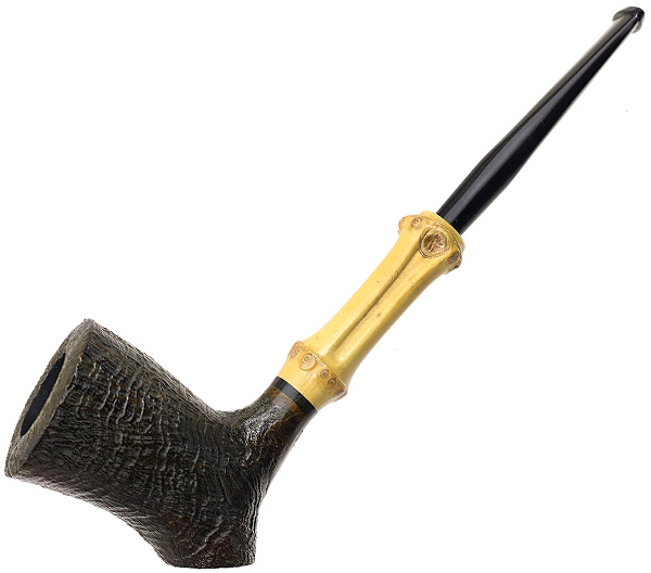 New Pipes » Tsuge » Tokyo Sandblasted Cherrywood with Bamboo (553)