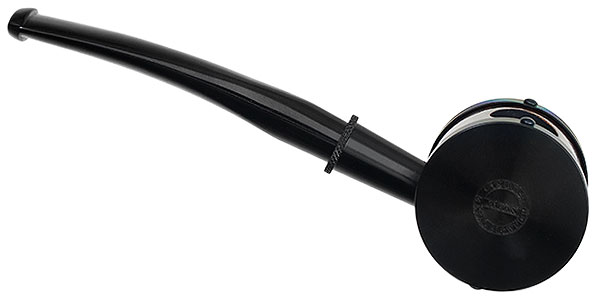 Tsuge Smooth Metal Black Blowfish | Buy Tsuge Tobacco Pipes at Smokingpipes