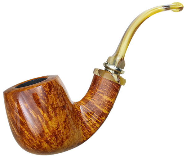 Neerup: Structure Smooth Bent Billiard (3) Tobacco Pipe