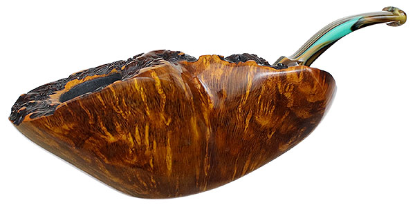 Neerup: P. Jeppesen Handmade Ida Easy Cut Smooth Freehand (3) Tobacco Pipe