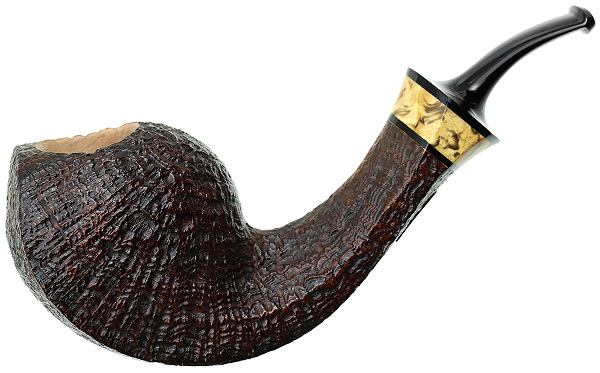 New Pipes » Kent Rasmussen » Sandblasted Freehand with Masur Birch