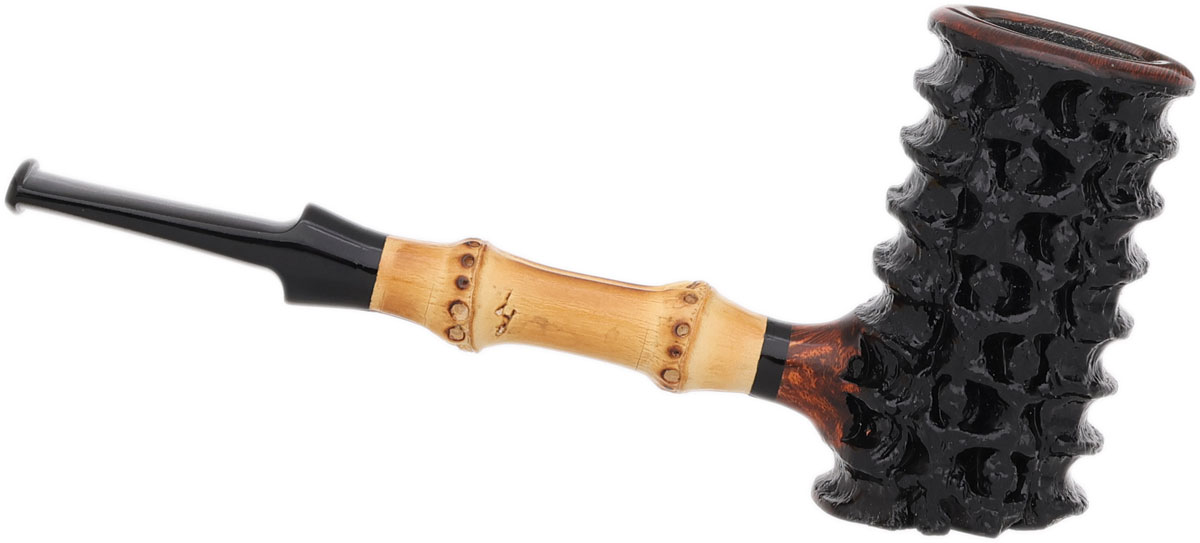 Tom Eltang Rusticated Poker with Bamboo