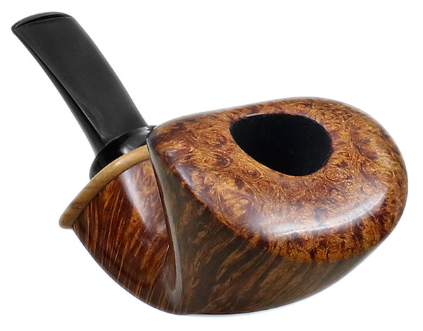 Brad Pohlmann: Smooth Bent Dublin with Olivewood Tobacco Pipe