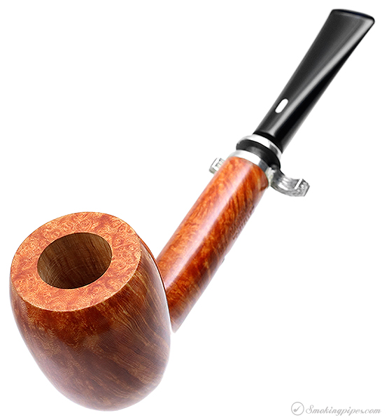 Castello: 'Castello' Acorn with Silver Stand (KKKK) Tobacco Pipe