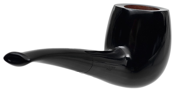 Castello: Perla Nera Bent Billiard (KK) Tobacco Pipe