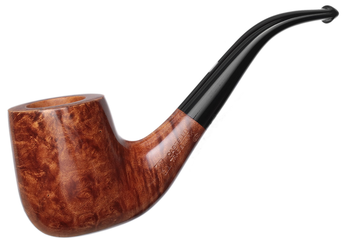 Castello Trademark Bent Billiard (KK) | Buy Castello Tobacco Pipes at ...
