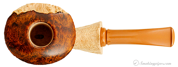 Il Duca: Duca Sandblasted Bent Dublin (D1) Tobacco Pipe