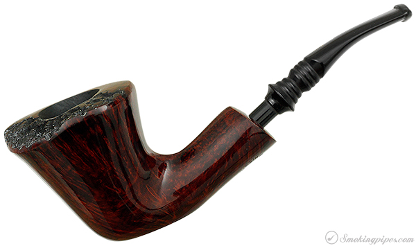 Nording Burgundy Grain Smooth Bent Dublin Sitter (3)