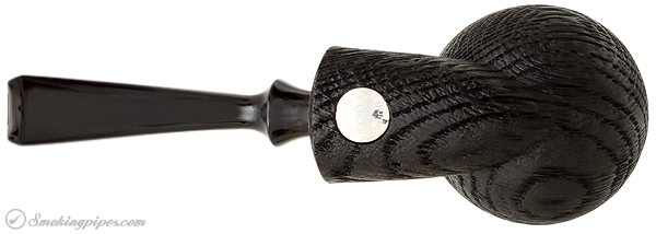 Werner Mummert: Sandblasted Old Oak Bent Brandy Tobacco Pipe