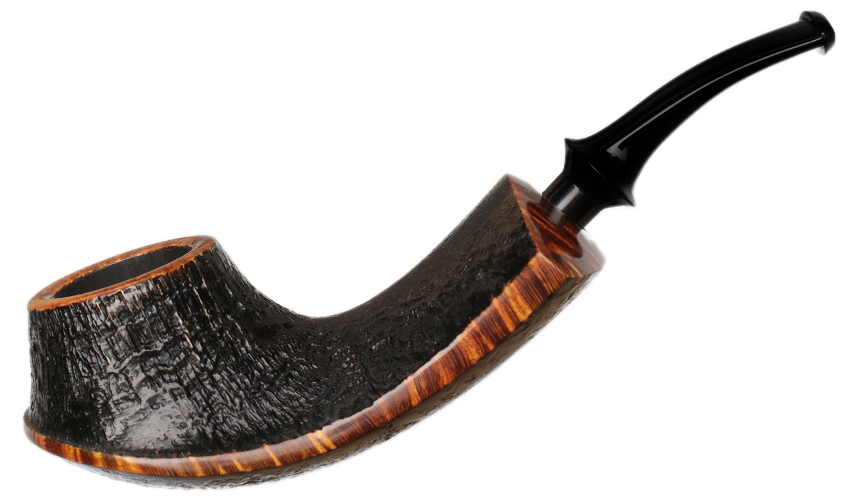 Tsuge Ikebana Partially Sandblasted Volcano (Kikuchi) (E) (014) (2019)