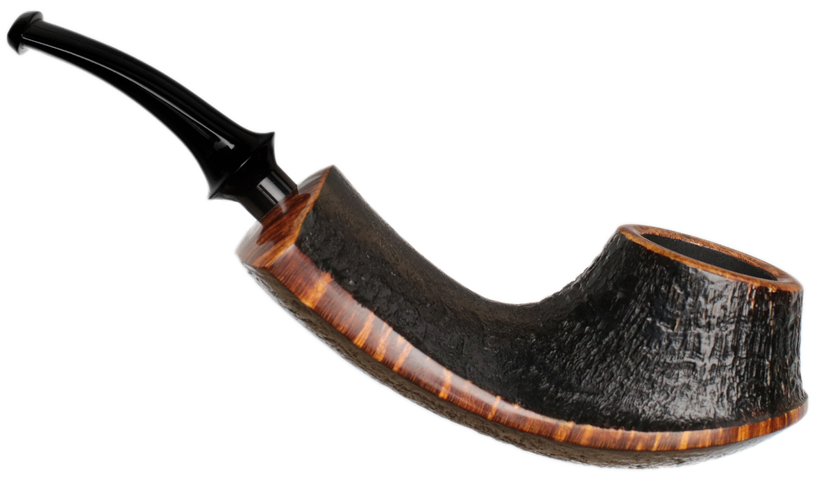 Tsuge Ikebana Partially Sandblasted Volcano (Kikuchi) (E) (014) (2019)