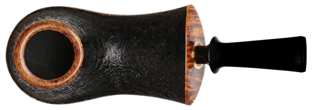 Tsuge Ikebana Partially Sandblasted Volcano (Kikuchi) (E) (014) (2019)