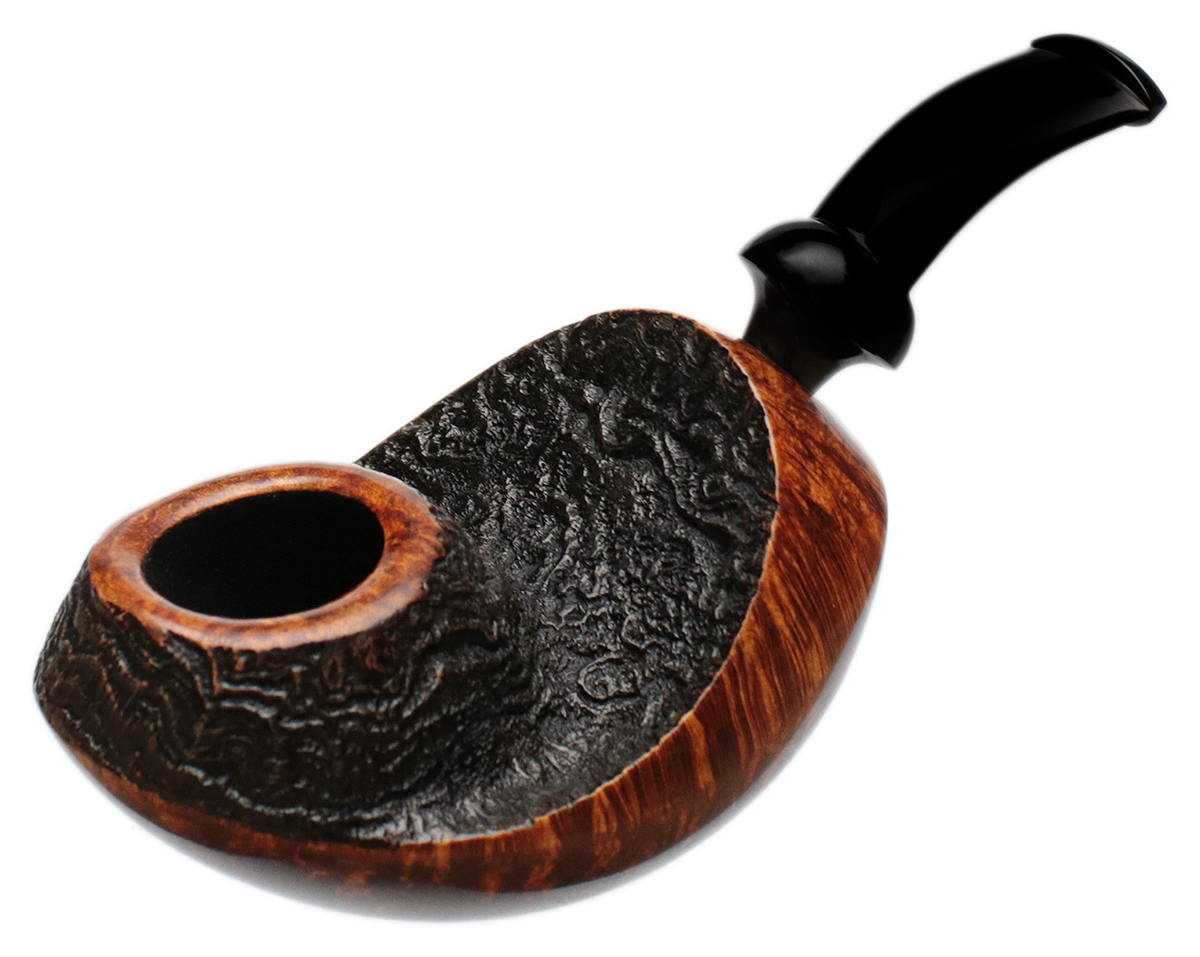 Tsuge Ikebana Paritally Sandblasted Volcano (Kikuchi) (F) (016) (2019)