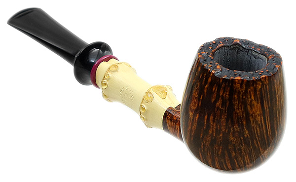 Sam Cui Smooth Billiard with Bamboo | Buy Sam Cui Tobacco Pipes at ...